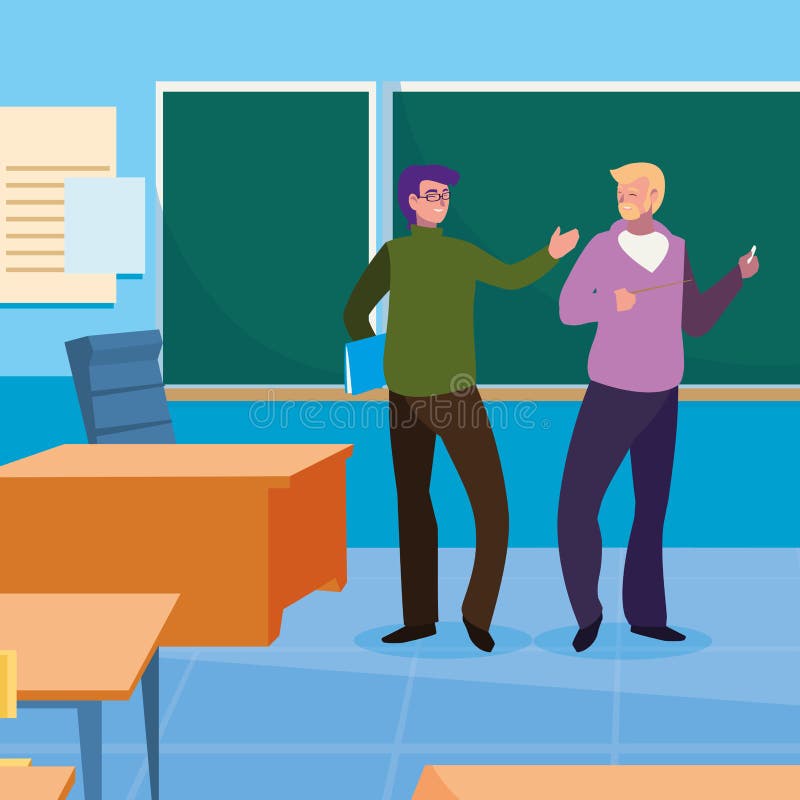 Classroom Pair Work Stock Illustrations – 149 Classroom Pair Work Stock ...