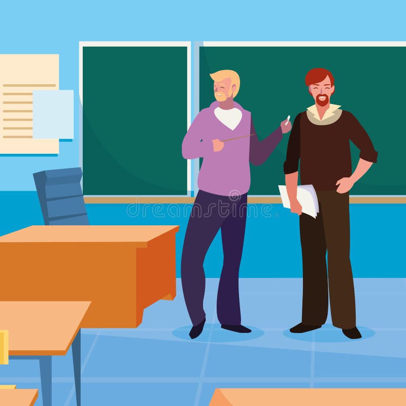 Classroom Pair Work Stock Illustrations – 149 Classroom Pair Work Stock ...