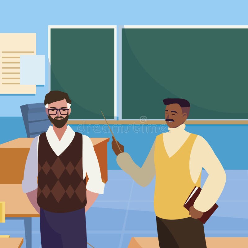 Classroom Pair Work Stock Illustrations – 149 Classroom Pair Work Stock ...