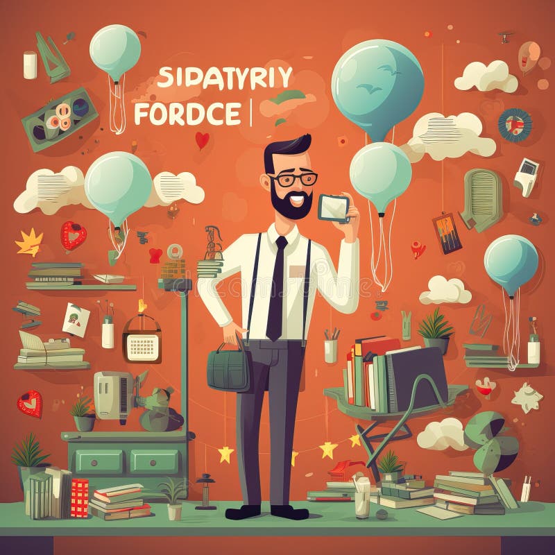 Teachers Day High Quality Ai Generated Image Stock Illustration ...