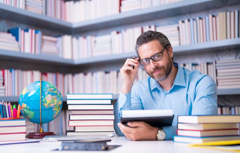 Teachers Day. Teacher Tutor in School Classroom. Knowledge, Education ...