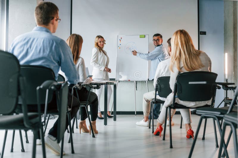 Teachers Making Master Class. Group of Professional Business People is ...