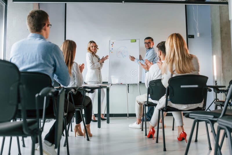 Teachers Making Master Class. Group of Professional Business People is ...