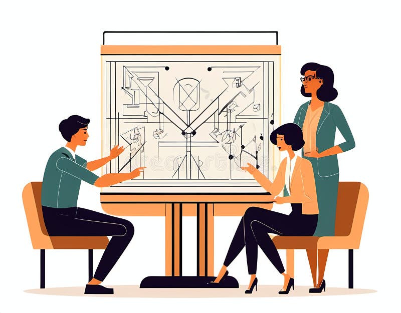 Teachers and Students Collaborating on an Interactive Learning Activity ...