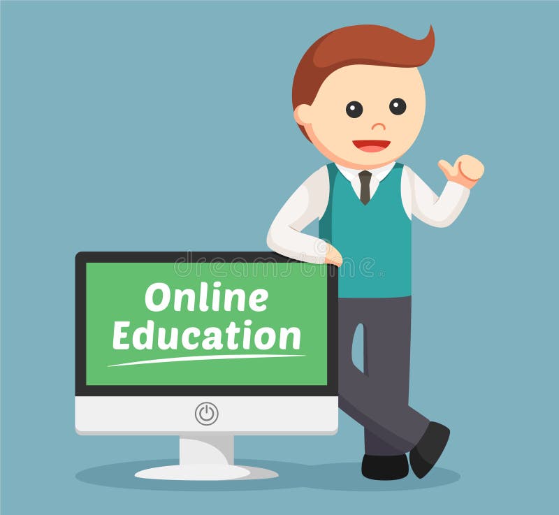 Teaching Character Profession Design Vector Stock Vector - Illustration ...