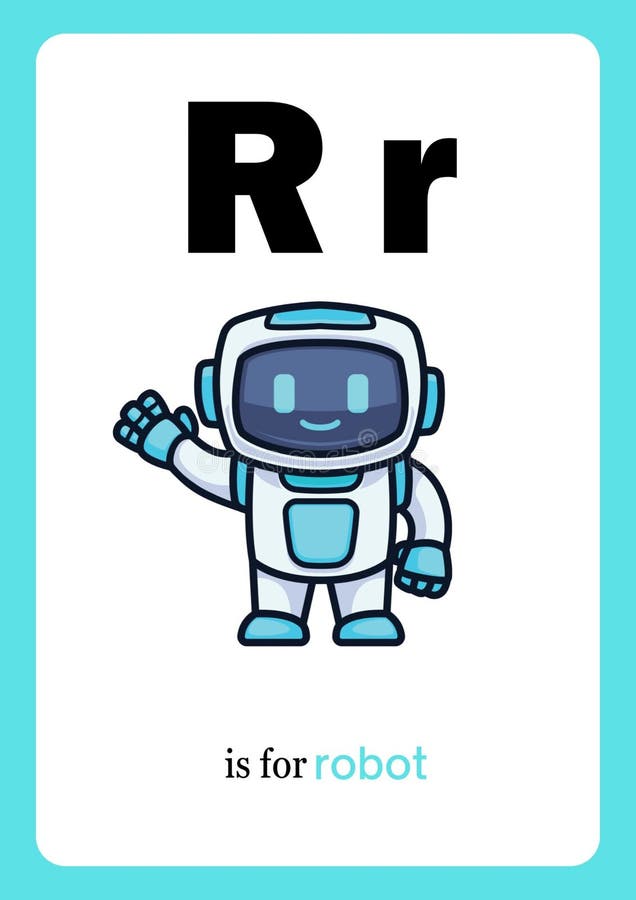 Alphabet for Children To Learn To Recognize Letters Stock Vector ...