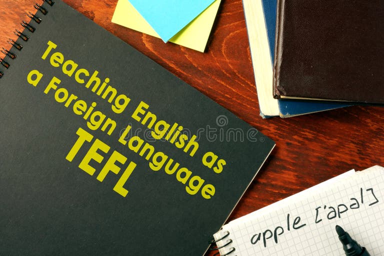 Teaching English As a Foreign Language TEFL. Stock Image - Image of ...