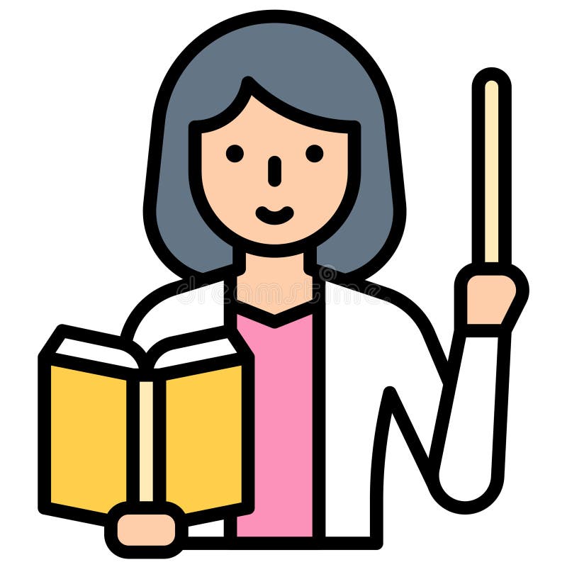 Teaching Icon, an Avatar that is Related To Education Stock Vector ...