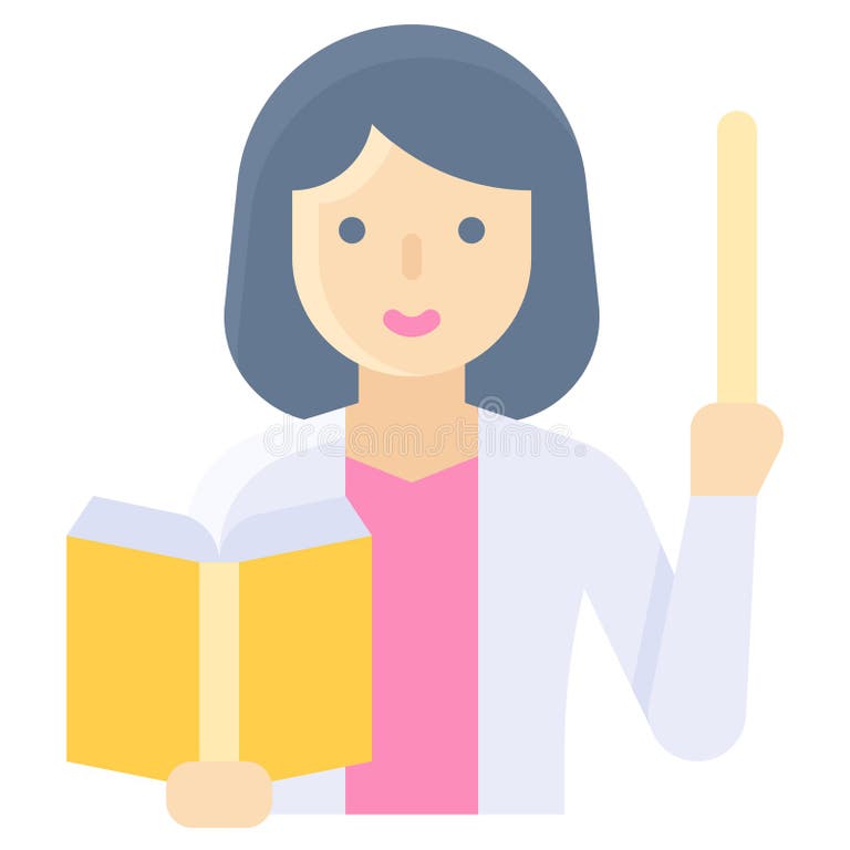 Teaching Icon, an Avatar that is Related To Education Stock Vector ...