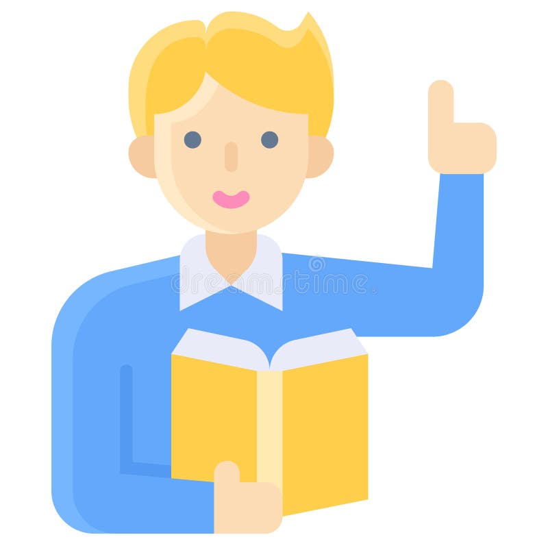 Teaching Icon, an Avatar that is Related To Education Stock Vector ...