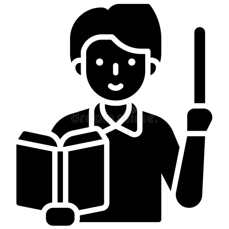 Teaching Icon, an Avatar that is Related To Education Stock Vector ...