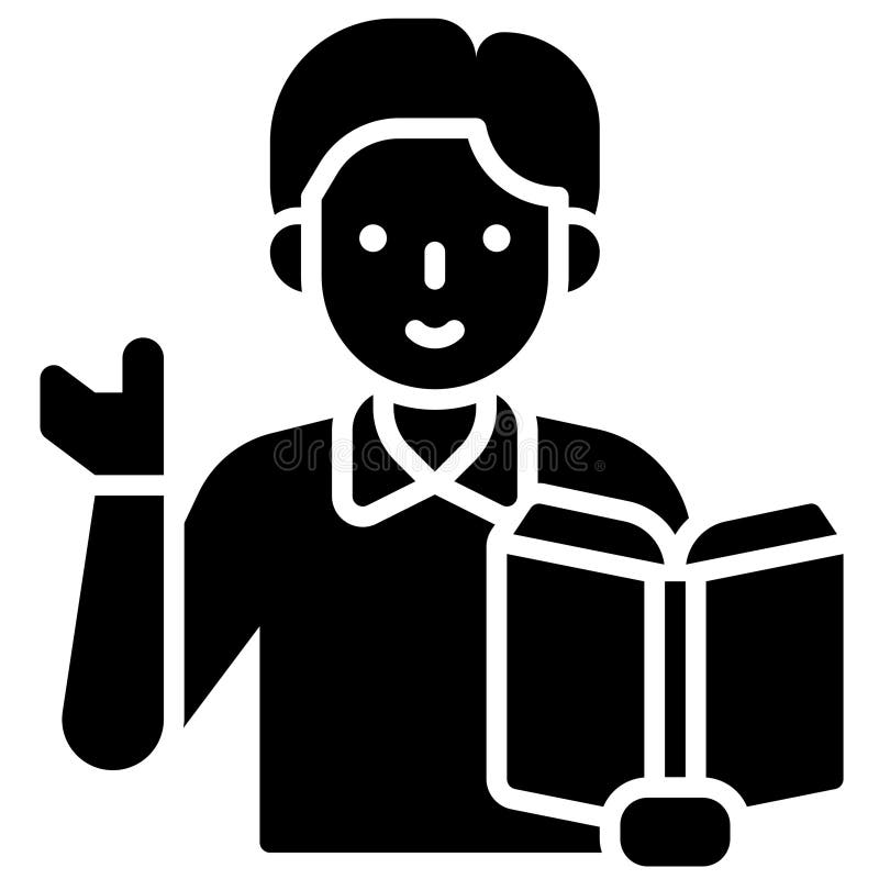 Teaching Icon, an Avatar that is Related To Education Stock Vector ...