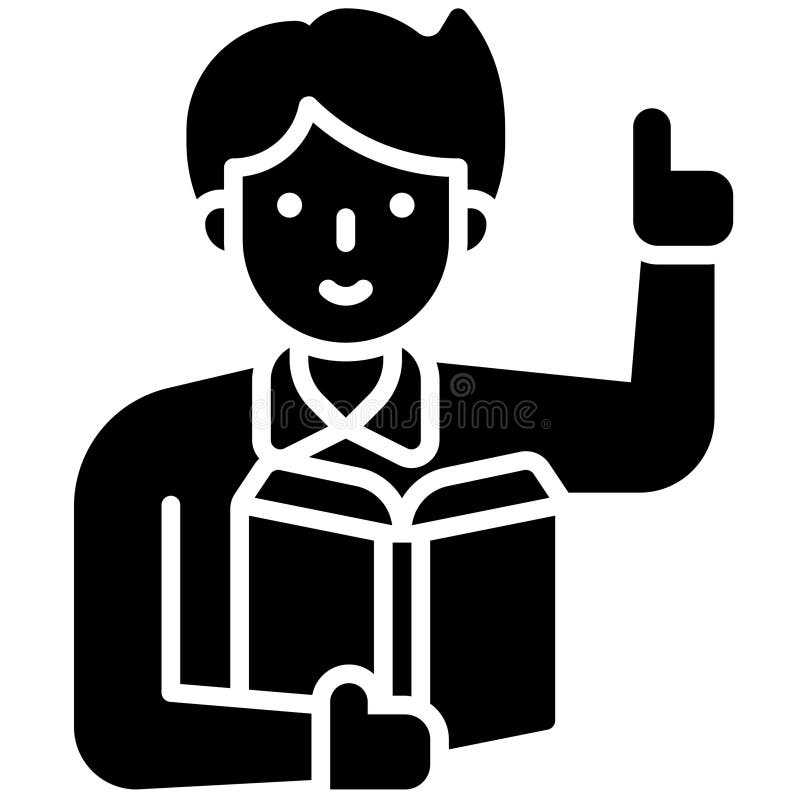 Teaching Icon, an Avatar that is Related To Education Stock Vector ...