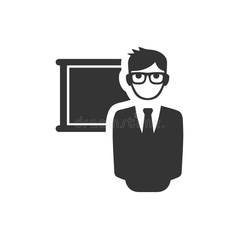 Teaching Icon, an Avatar that is Related To Education Stock Vector ...