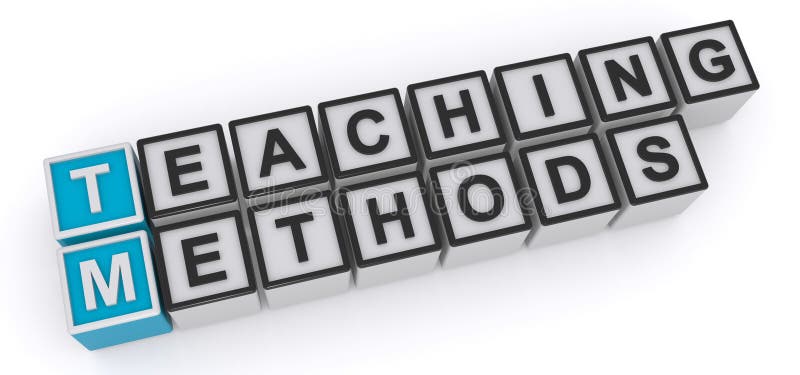 Teaching Methods Word Block Stock Image - Image of feeling, business ...