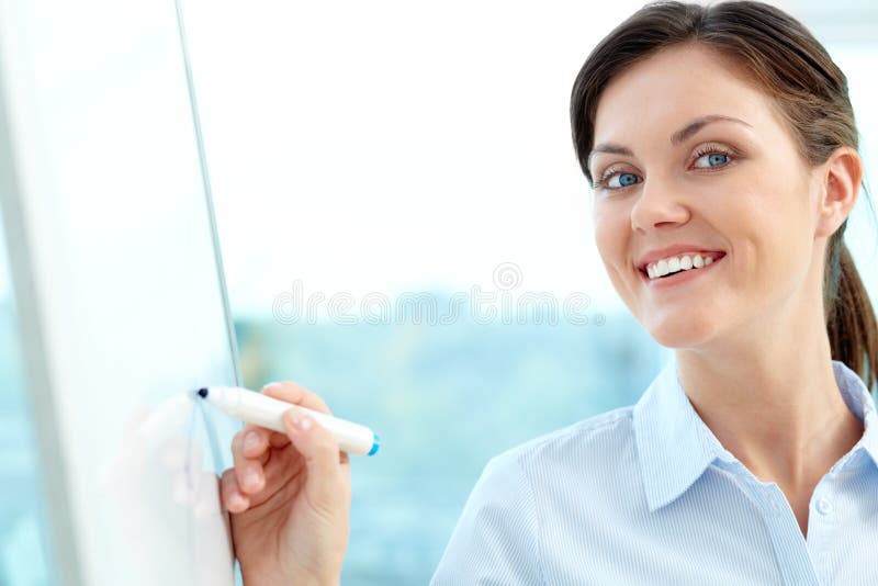 Teaching stock image. Image of corporate, lady, female - 30954861
