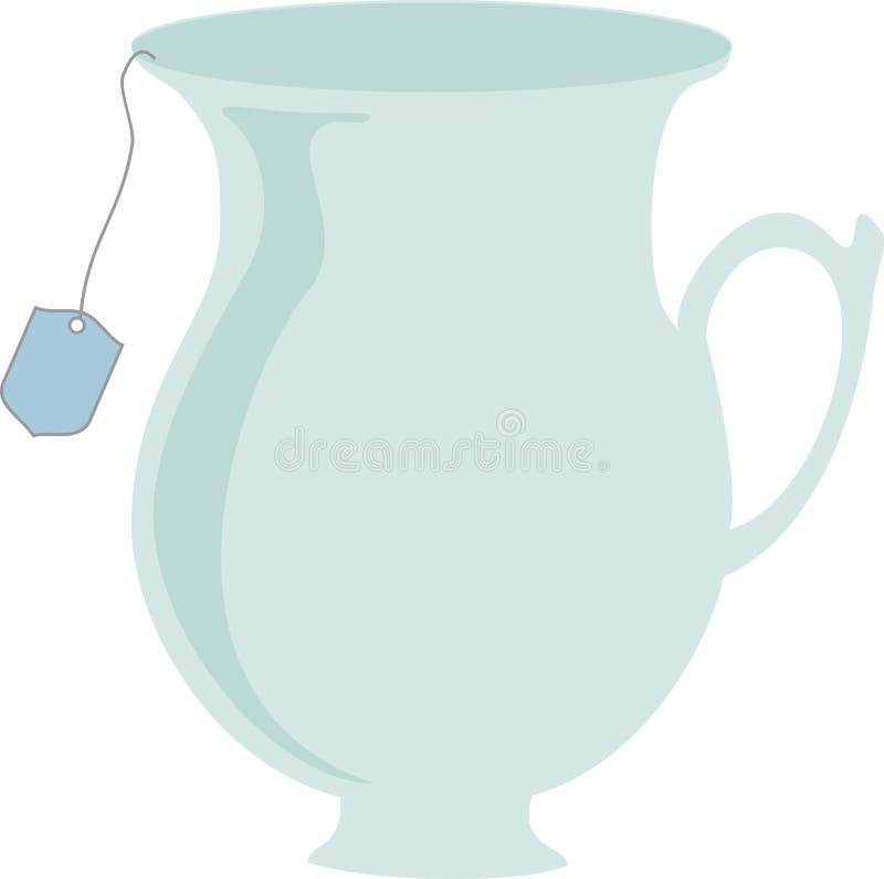 Teacup simple illustration stock vector. Illustration of relaxing ...