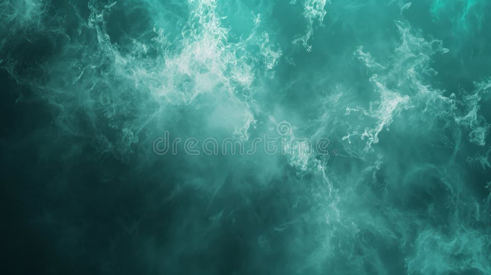 Teal Abstract Background, Smoke Effect Texture Design, Fluid Marble ...