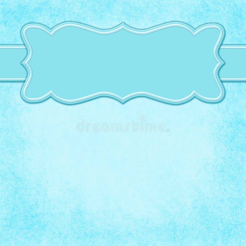 Teal Background with Header Banner Stock Illustration - Illustration of ...