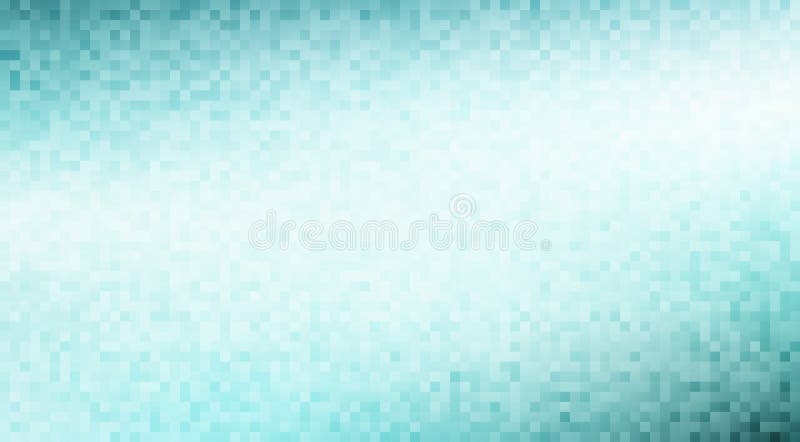 Teal Background Textured by Pixels. Vector Graphics Stock Vector ...