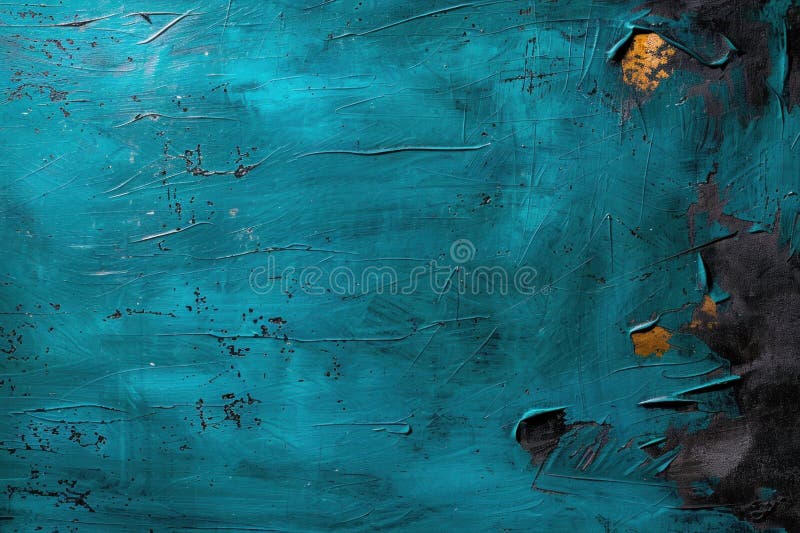 Teal Blue Gradient Technology Banner with Grainy Texture and Copy Space ...