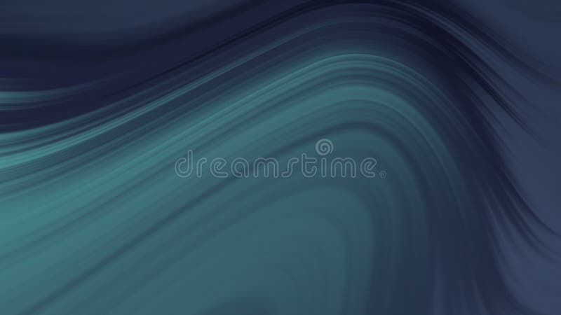 Teal and Dark Blue Curved Lines Create Abstract Art Stock Illustration ...