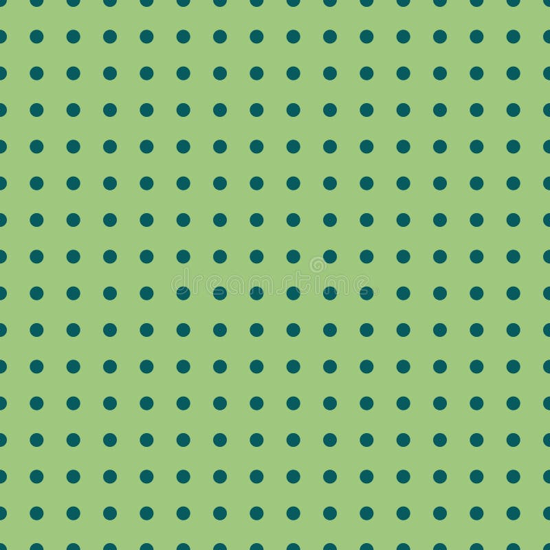 Teal Dots on Light Green: a Retro-Inspired Seamless Pattern Design ...