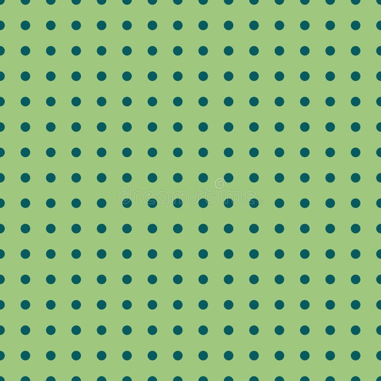 Teal Dots on Light Green: a Retro-Inspired Seamless Pattern Design ...