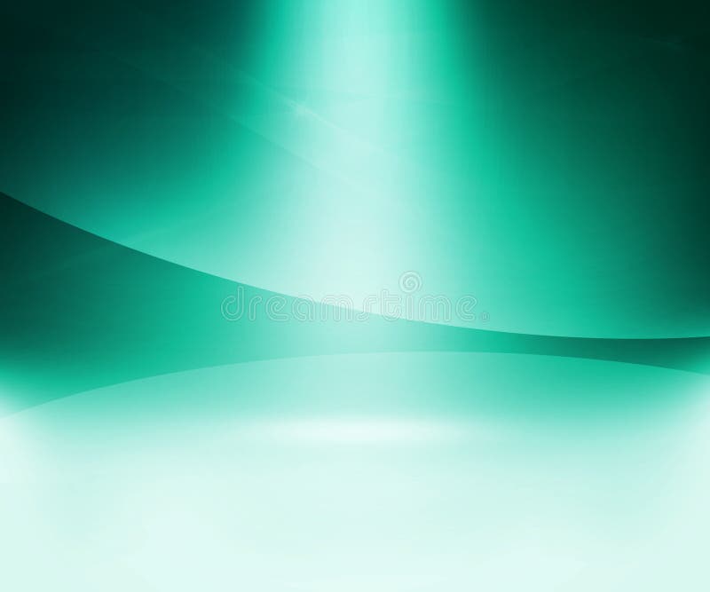 Teal Glow Abstract Background Stock Illustration - Illustration of ...