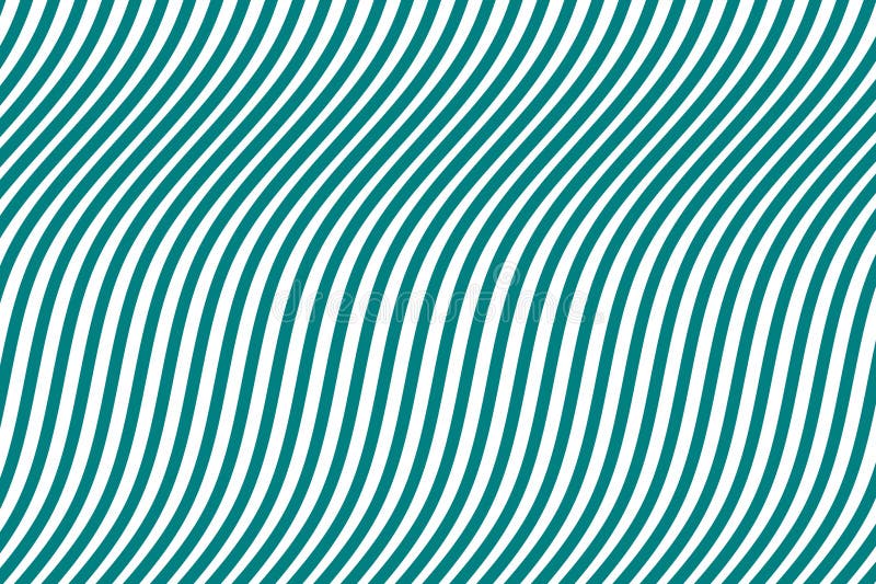 Teal Green and White Dynamic Motion Wave Stripes Fabric Pattern ...