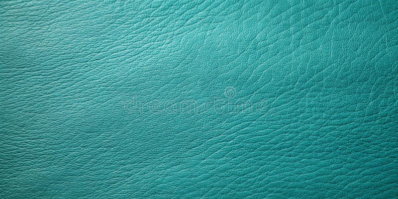 Teal Leather Texture a Detailed Close-up View of Smooth, Soft, and ...
