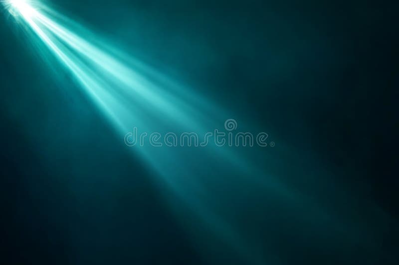 Teal Light Rays Background Abstract Cinematic Spotlight Design Stock ...
