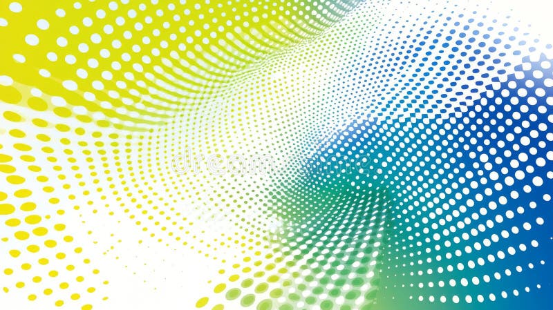 Teal and Lime Green Halftone Pattern, Retro, Simple Image Stock Photo ...