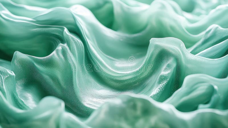 Teal Liquid Swirls, Abstract Background, Cosmetic Texture Stock ...
