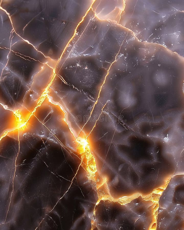 Teal Marble with Burnt Umber Veins and Gold Herringbone Patterns ...