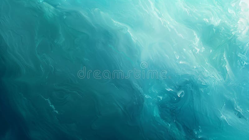 Teal Ocean Abstract Art Background, Liquid Texture, Fluid Art, Aqua ...