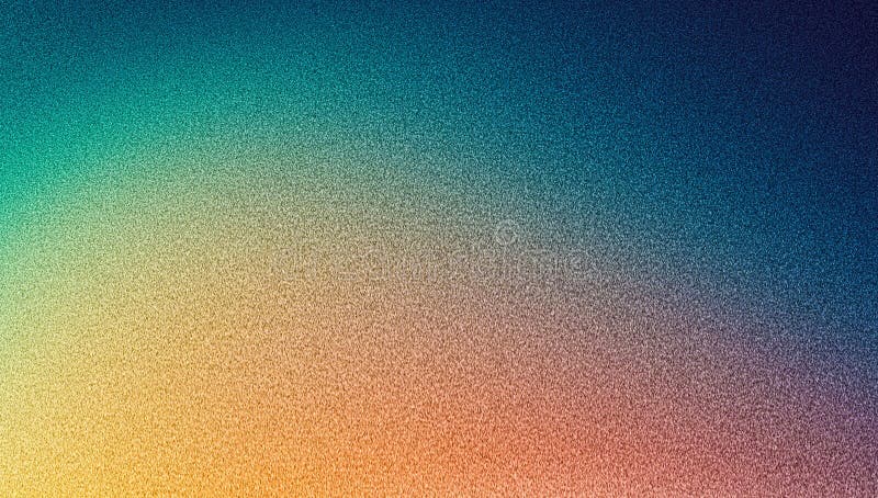 Teal Orange Black Color Gradient Background, Grainy Texture Effect ...