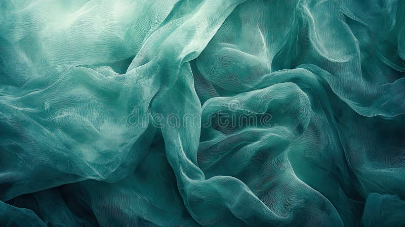 Teal Silk Fabric Drape Texture Stock Illustration - Illustration of ...
