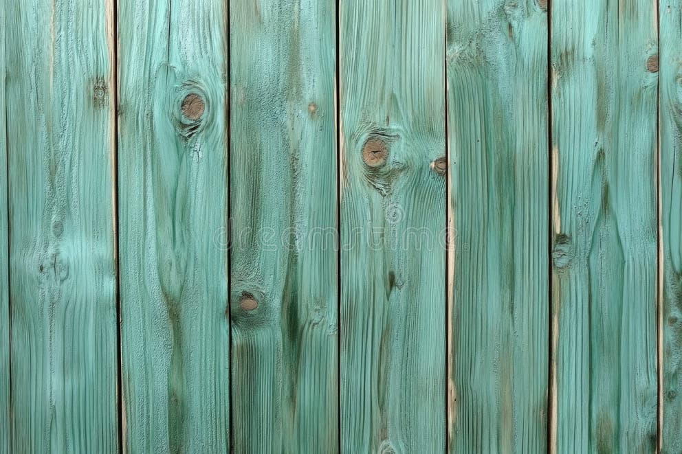 Teal Wooden Planks Textured Background. Neural Network AI Generated ...