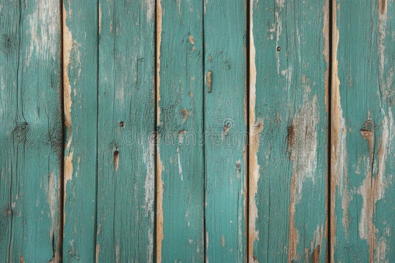 Teal Wooden Planks Textured Background. Neural Network AI Generated ...