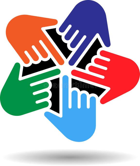 Joining Hands Logo Stock Illustrations – 196 Joining Hands Logo Stock ...