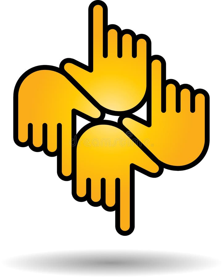 Joining Hands Logo Stock Illustrations – 102 Joining Hands Logo Stock ...