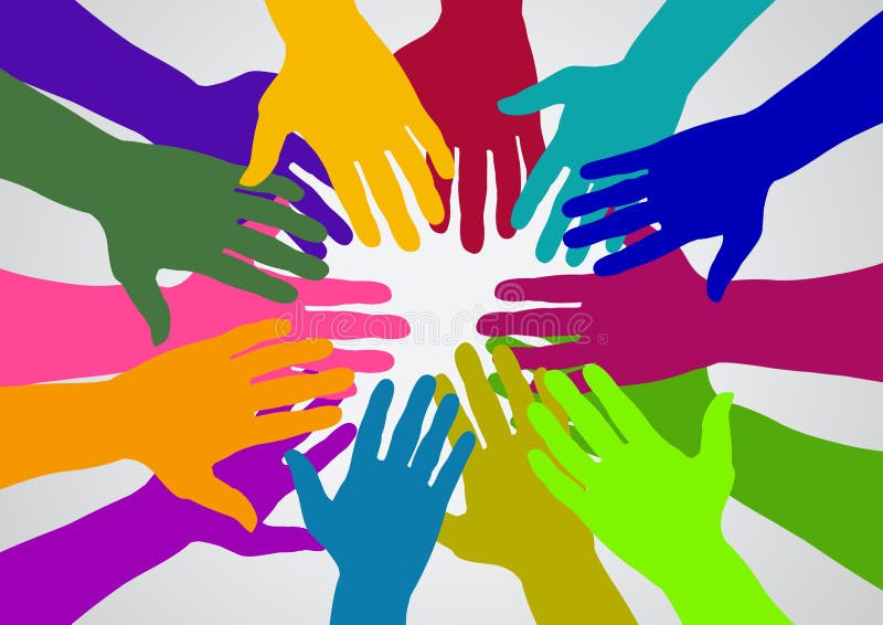 Colored Hands Stock Illustrations – 21,790 Colored Hands Stock ...