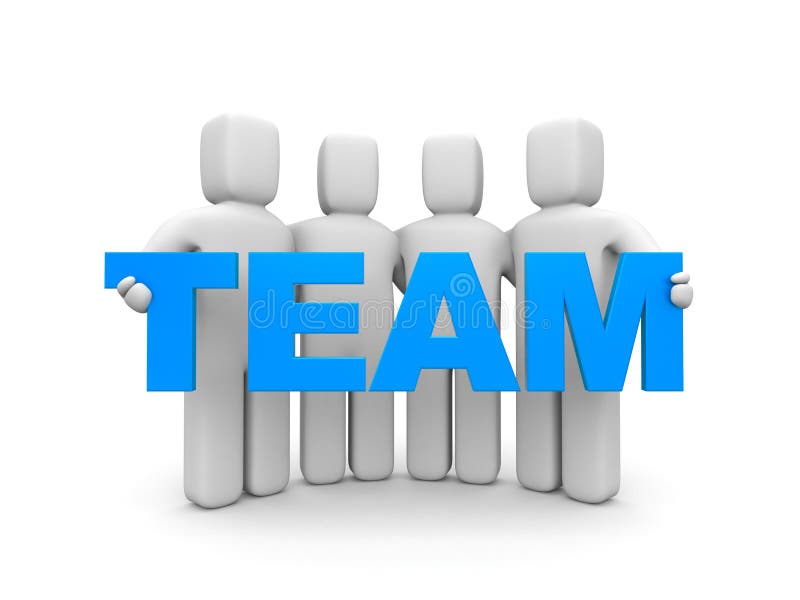 Collaboration People Join Hands Teamwork Stock Vector - Illustration of ...