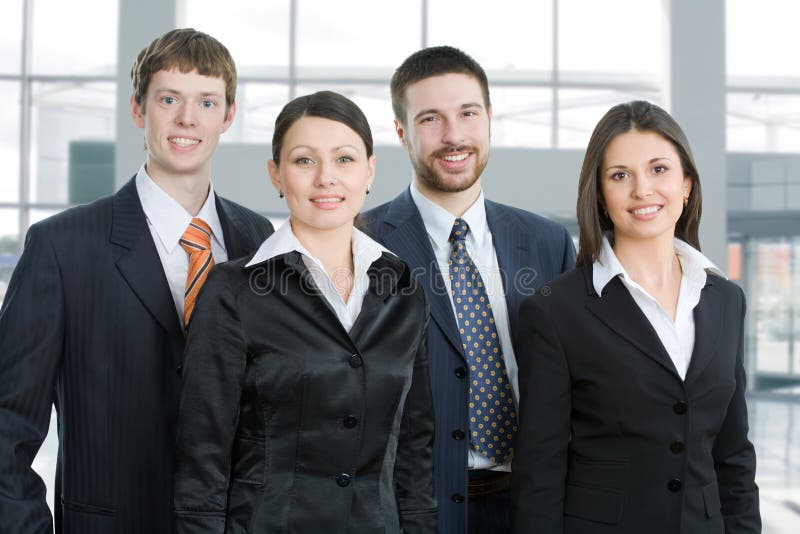 Business Team stock image. Image of young, people, isolated - 1337047