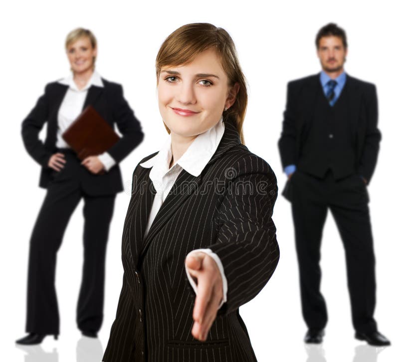 Business team stock image. Image of cheerful, colleagues - 4667317