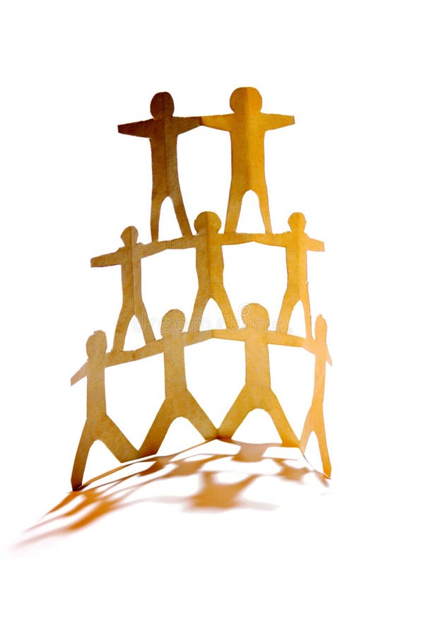 Teamwork Support Working Team Human Pyramid Stock Photos - Free ...