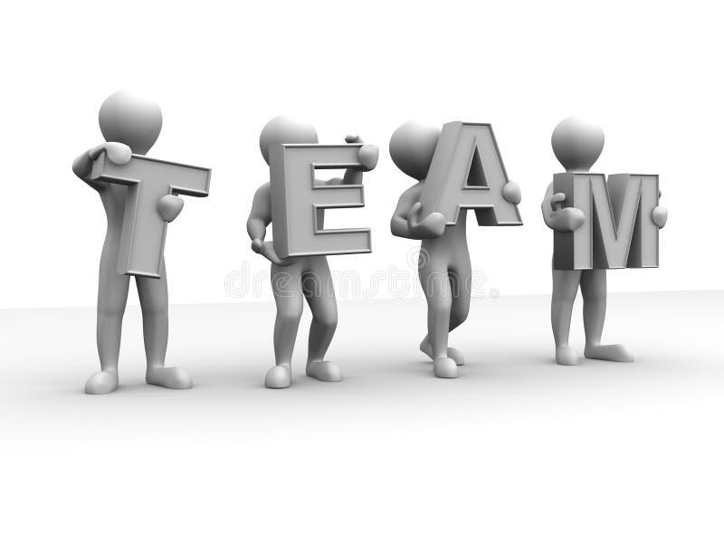 Teamwork (vector) stock vector. Illustration of chisel - 5411530