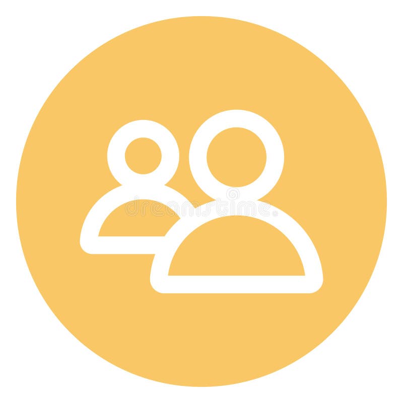 Account, Man Bold Vector Icon Which Can Be Easily Edited or Modified ...