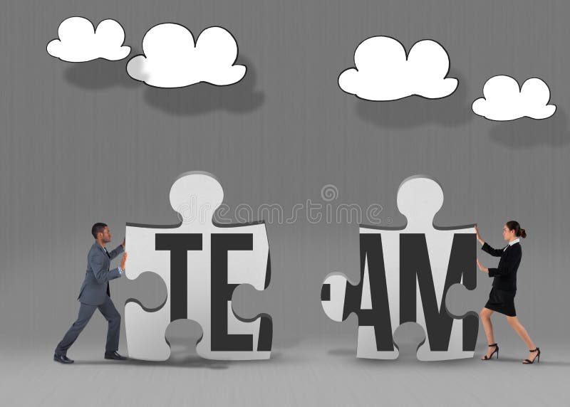 Two People Pushing Against Stock Illustrations – 24 Two People Pushing ...